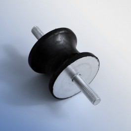 Ad Shear Compression Anti Vibration Rubber Mounts by Polymax