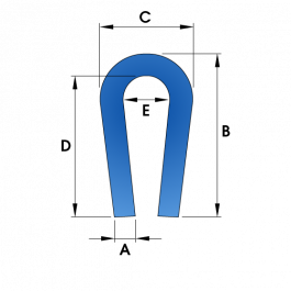 Silicone Strips | Translucent Silicone Edging Strips | Polymax UK